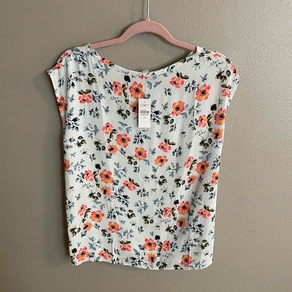 LOFT | Tops | Loft Floral Tank | Poshmark